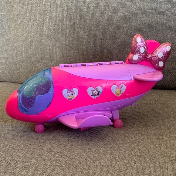 Disney | Toys | Disney Junior Minnie Mouse Bowliner Jet Toy Airplane ...